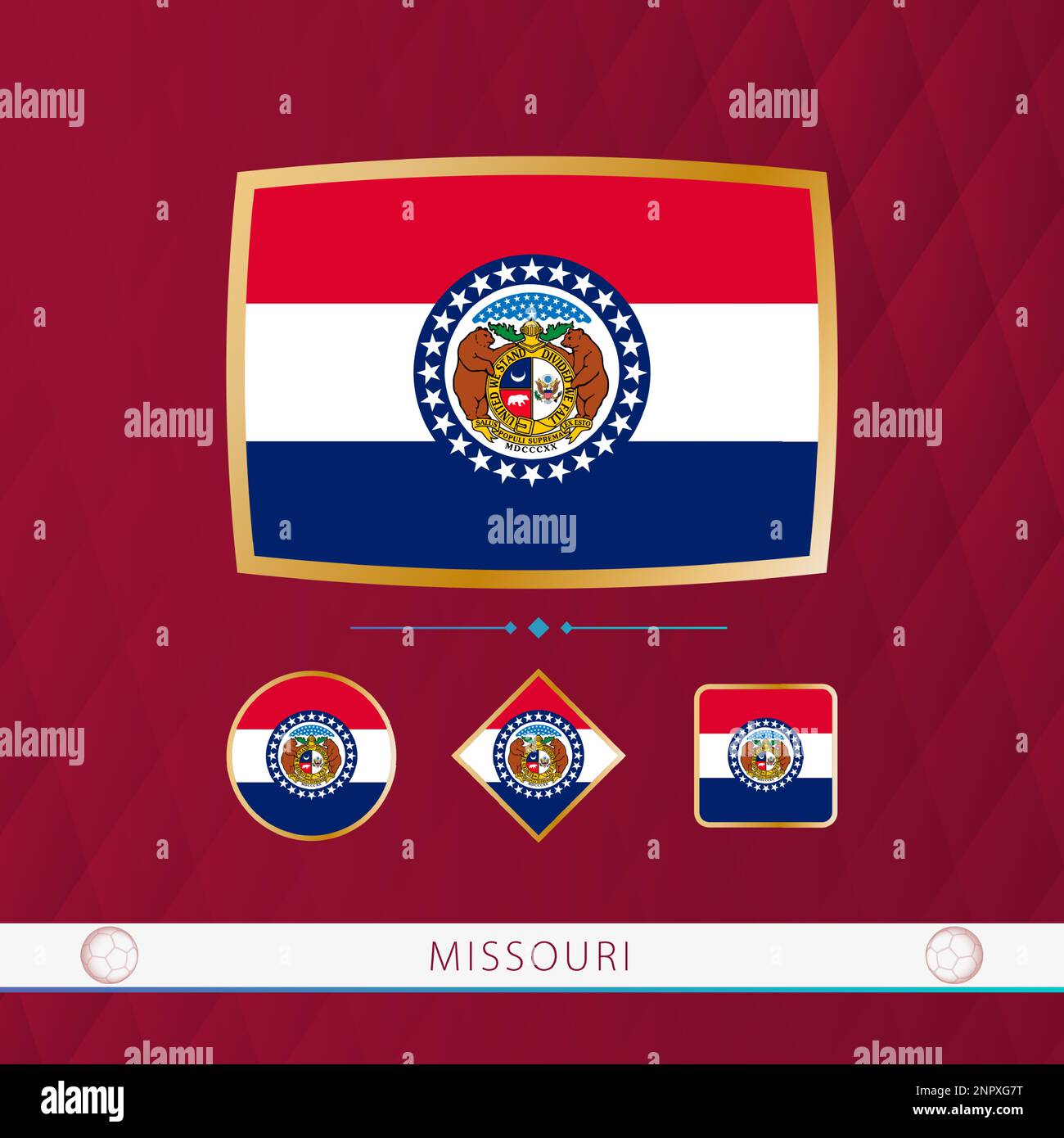 Missouri soccer Stock Vector Images - Alamy