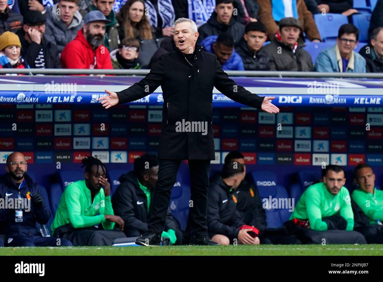 RCD Mallorca head coach Javier Aguirre during the La Liga match between ...