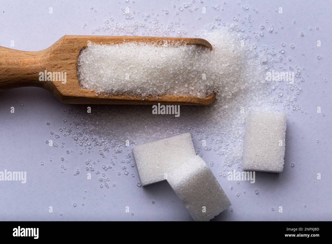 White-on-White Delight: A Creative Composition of Sugar Crystals and ...