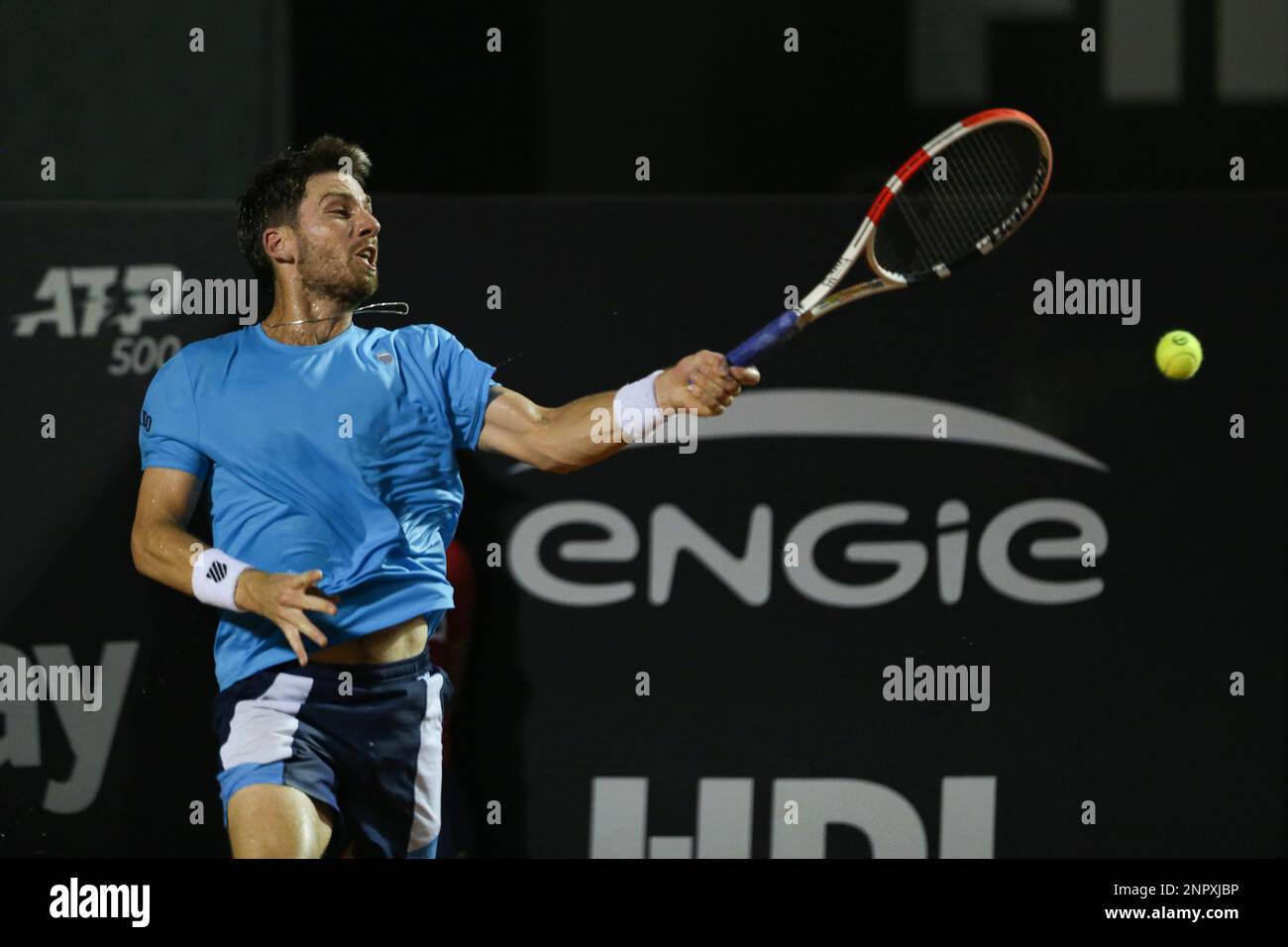 Rio de Janeiro, Brazil, 26th Feb, 2023. Jockey Club Brasileiro, ATP 500 ...