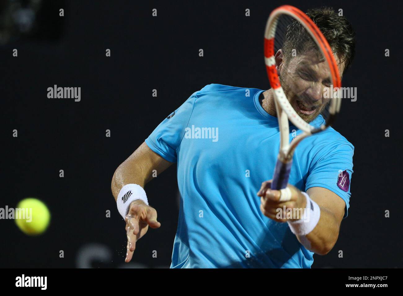 Rio de Janeiro, Brazil, 26th Feb, 2023. Jockey Club Brasileiro, ATP 500 ...