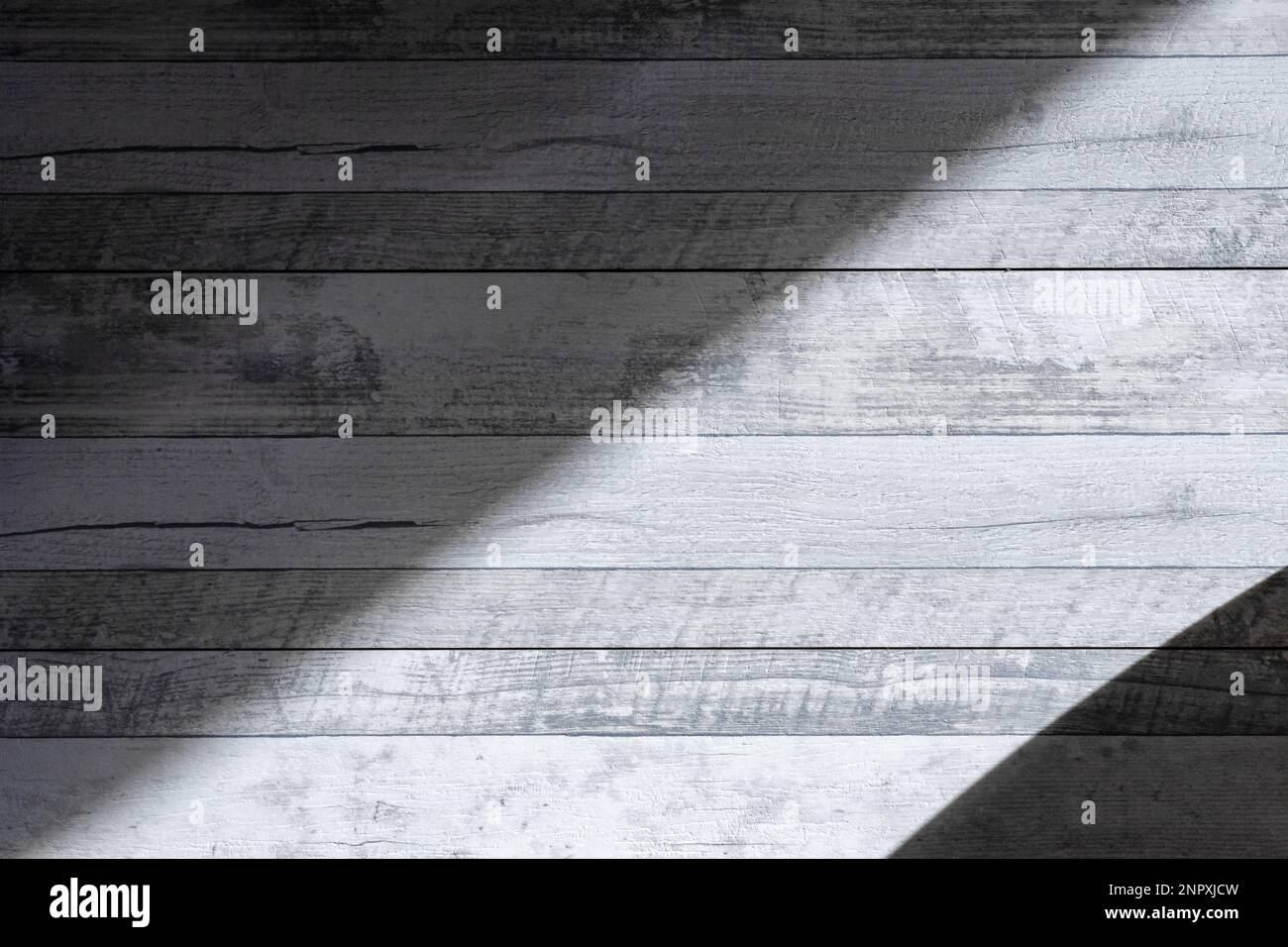 Wooden table texture background with light and shadow in the morning ...