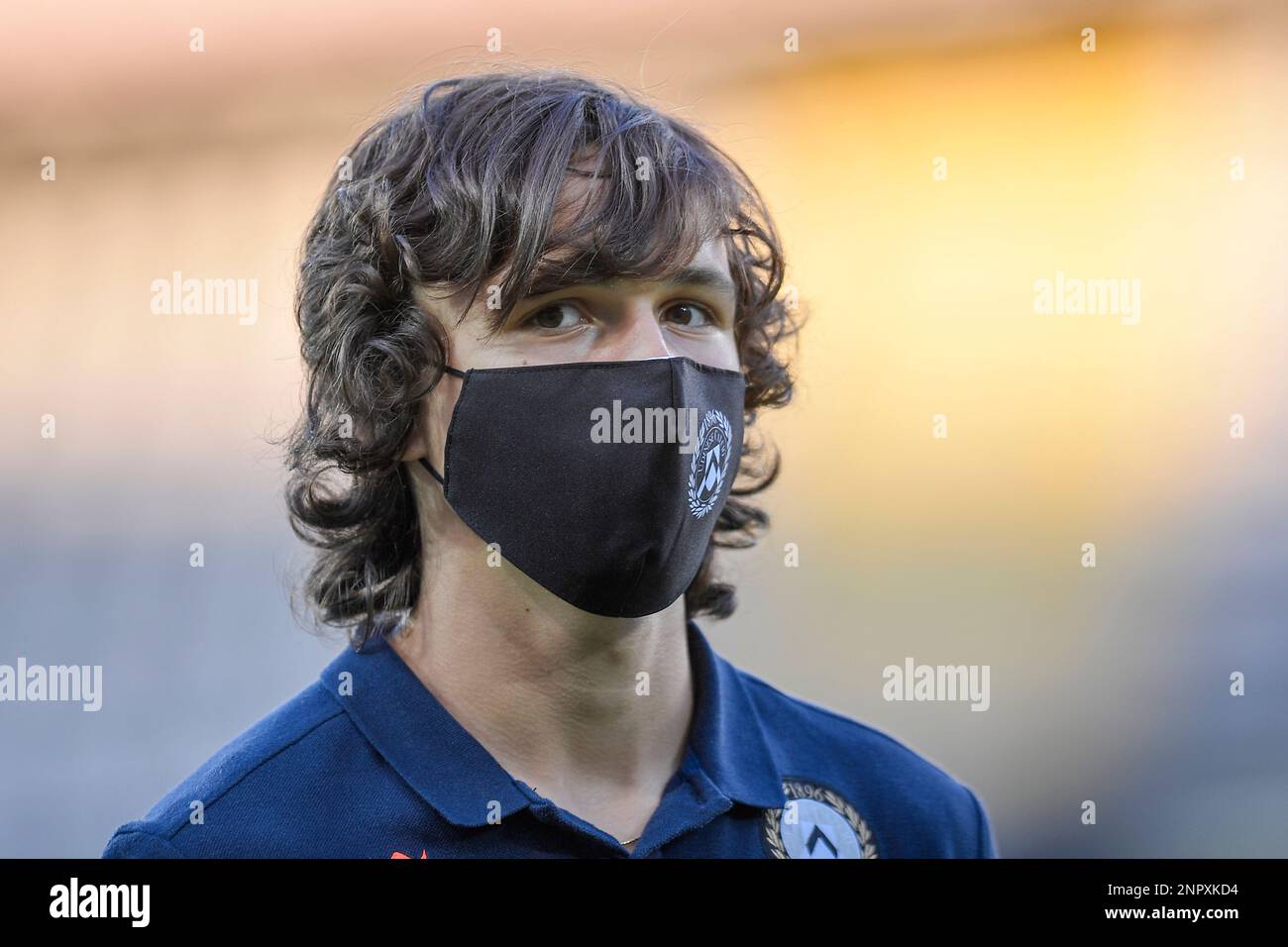 Udinese's Martin Palumbo walks on the pitch prior to the Serie A soccer ...