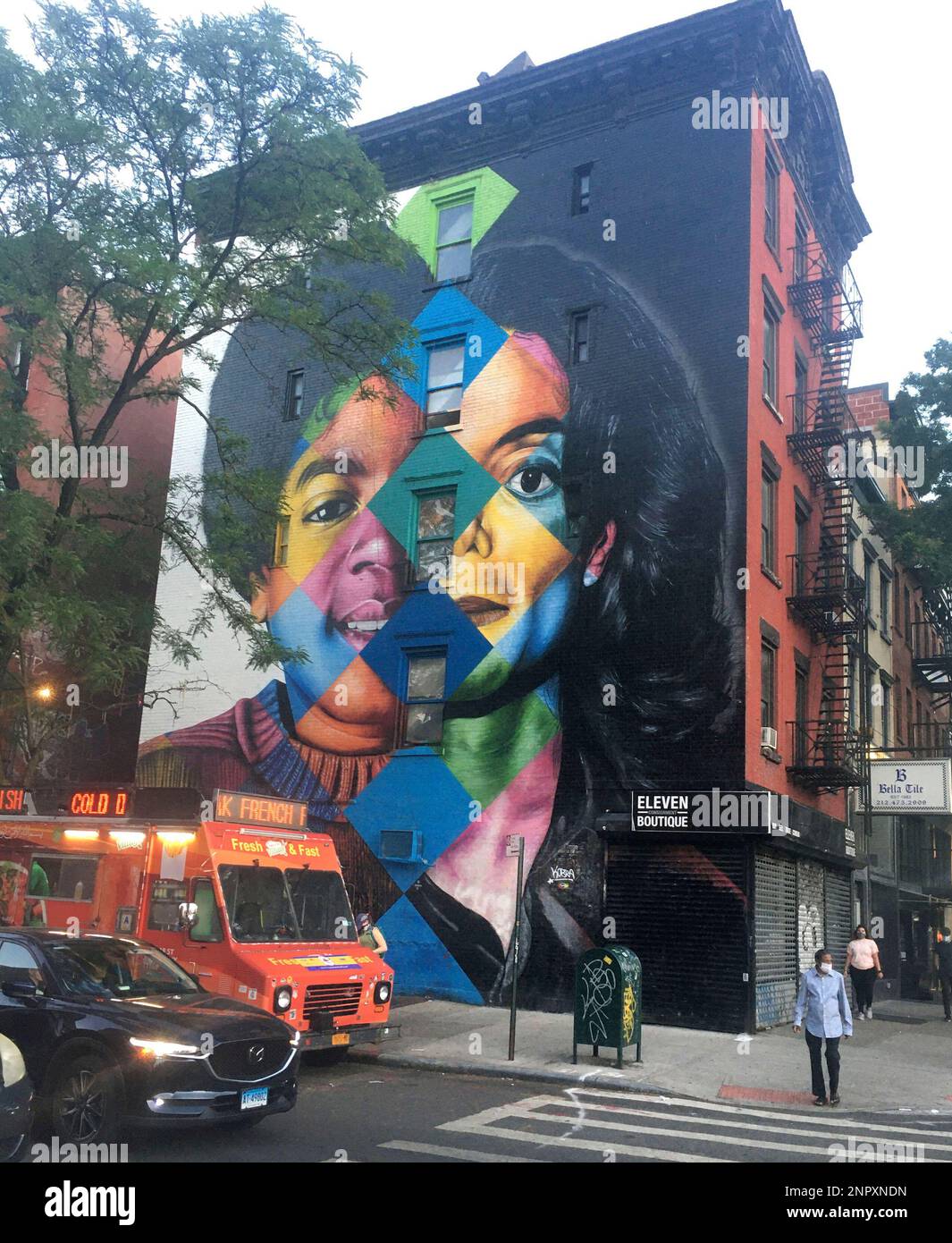 Photo by: zz/STRF/STAR MAX/IPx 2020 6/14/20 Michael Jackson mural ...