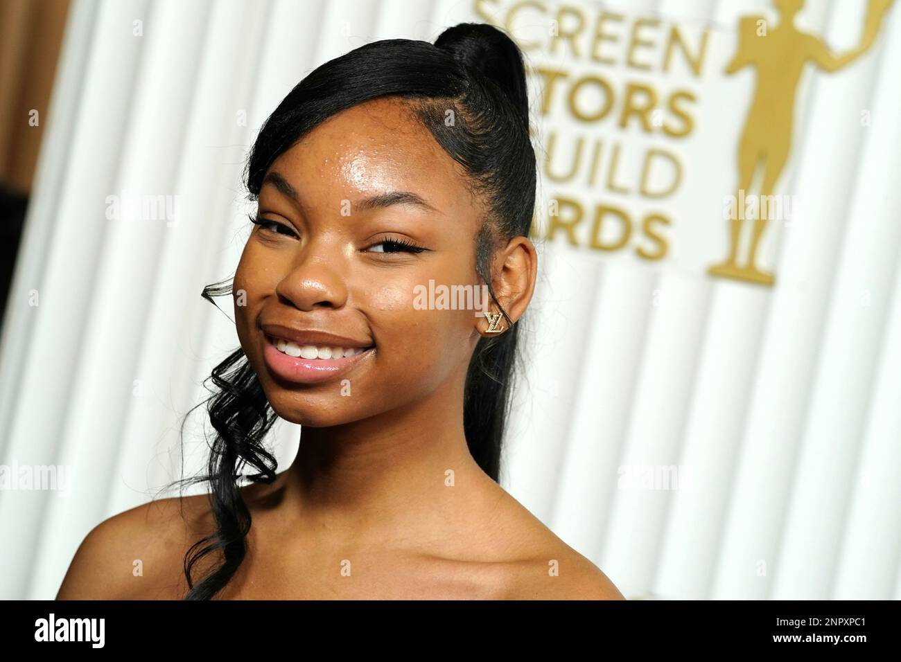 Dai Time arrives at the 29th annual Screen Actors Guild Awards on ...