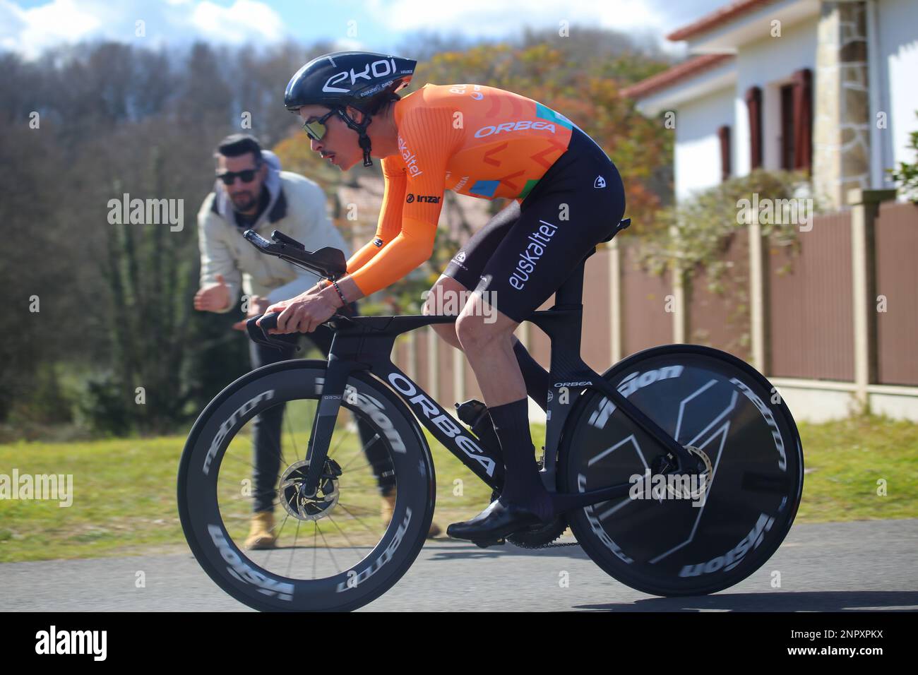 Teo, Galicia, Spain. 26th Feb, 2023. Teo, SPAIN: Euskaltel - Euskadi ...