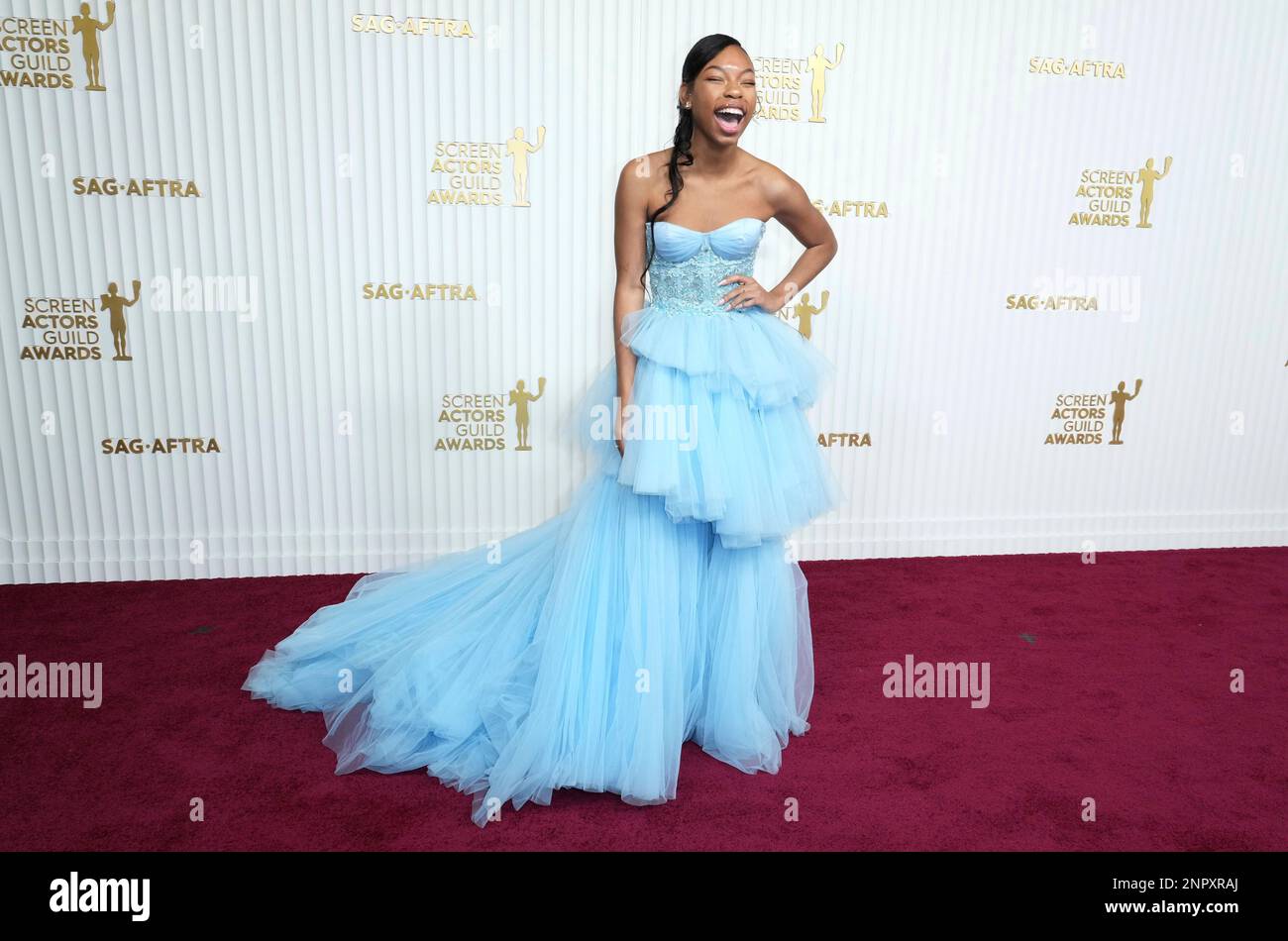 Dai Time arrives at the 29th annual Screen Actors Guild Awards on ...