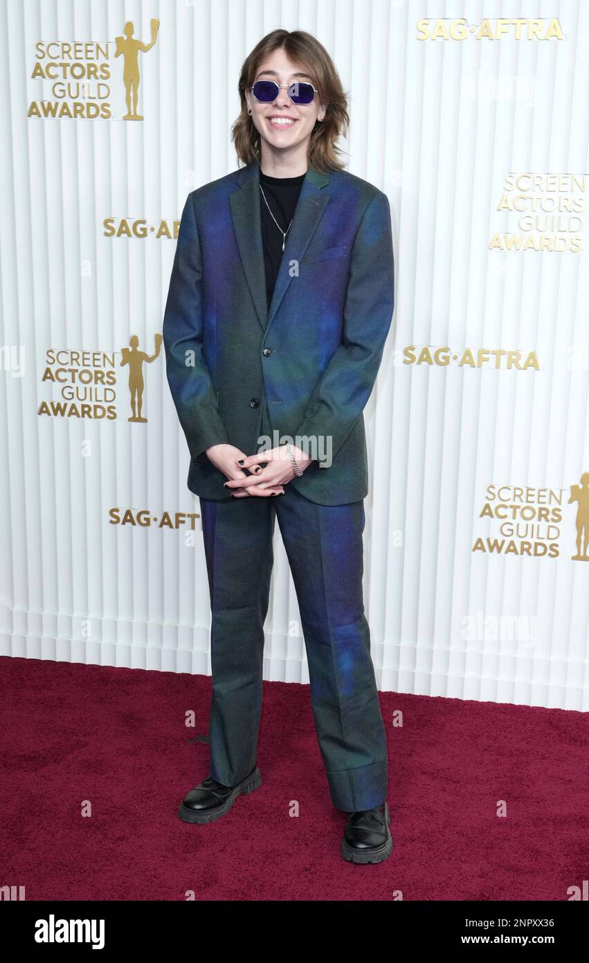 Isabella Avila arrives at the 29th annual Screen Actors Guild Awards on ...