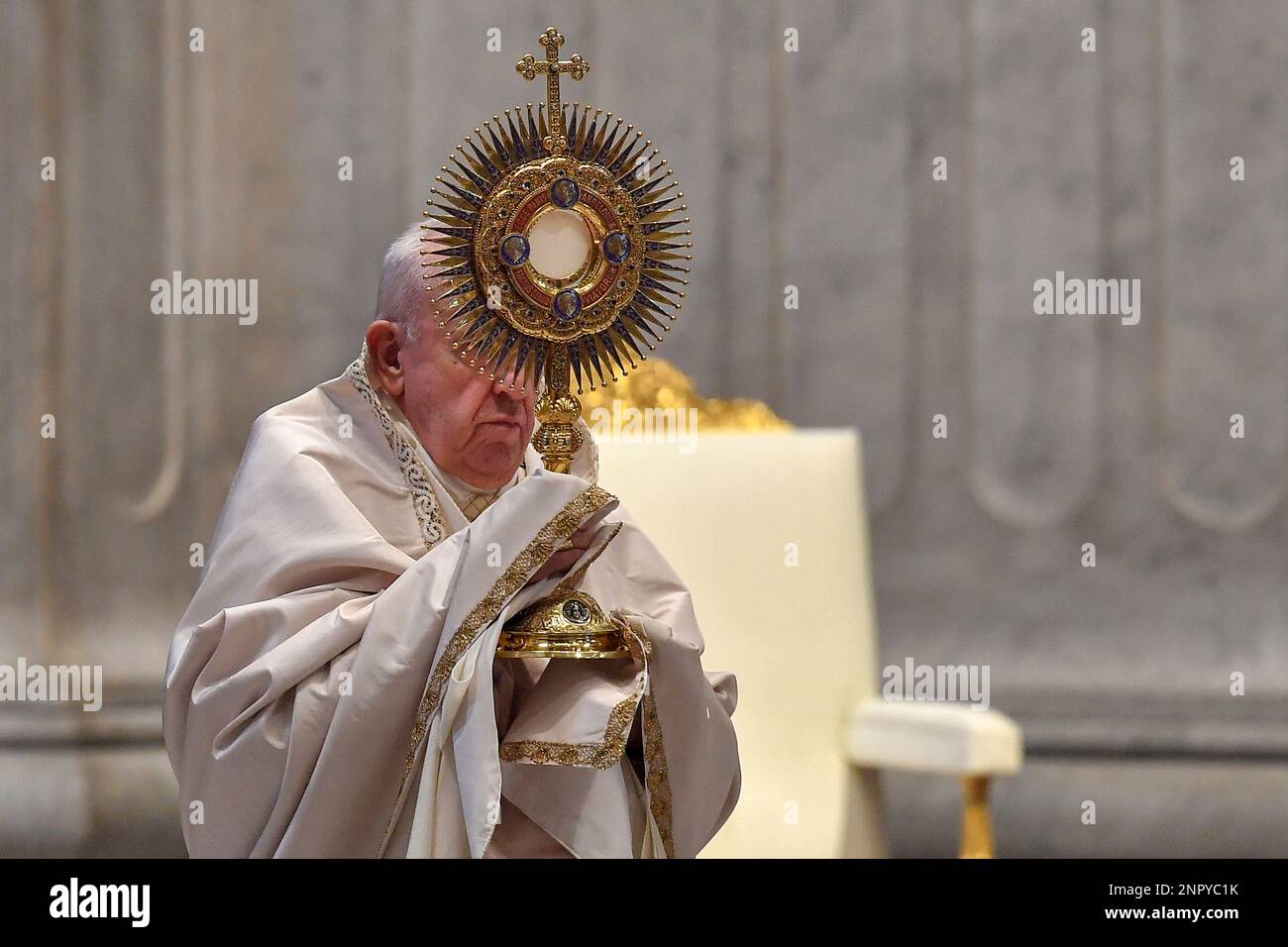 Monstrance Pope Francis
