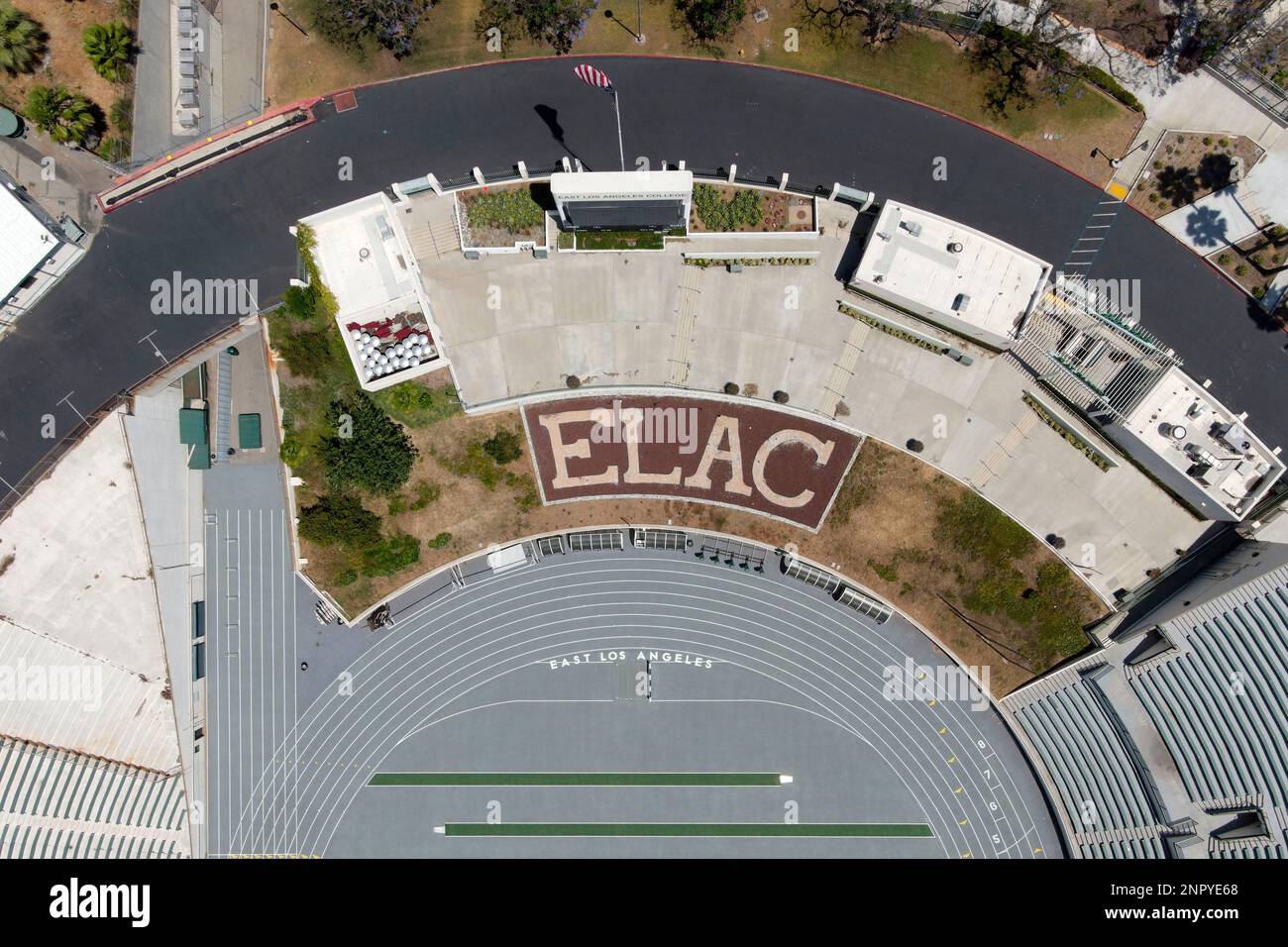 General overall view of Weingart Stadium (formerly ELAC Stadium) on the ...