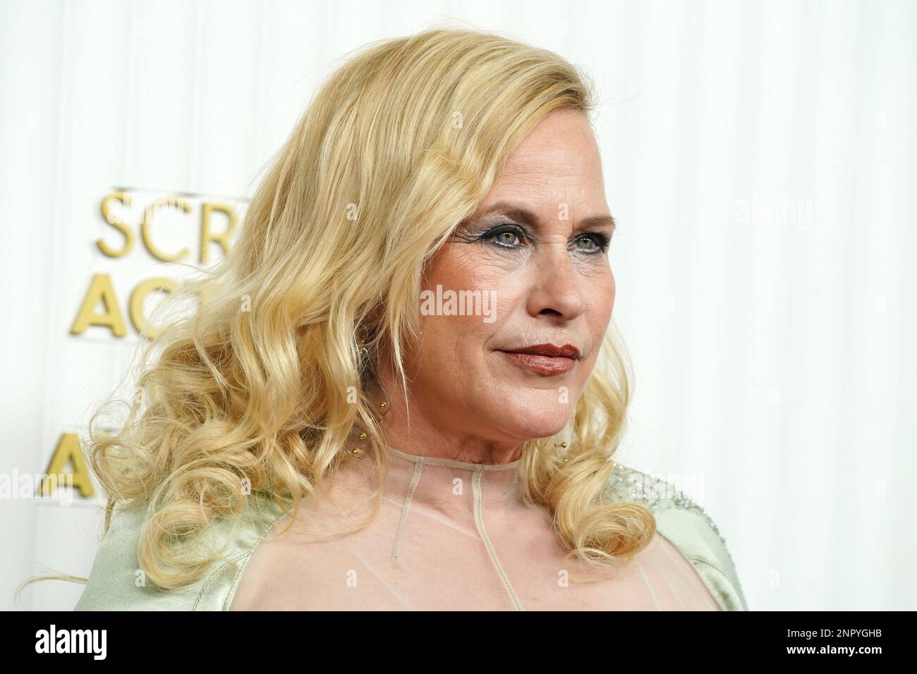 Patricia Arquette arrives at the 29th annual Screen Actors Guild Awards ...