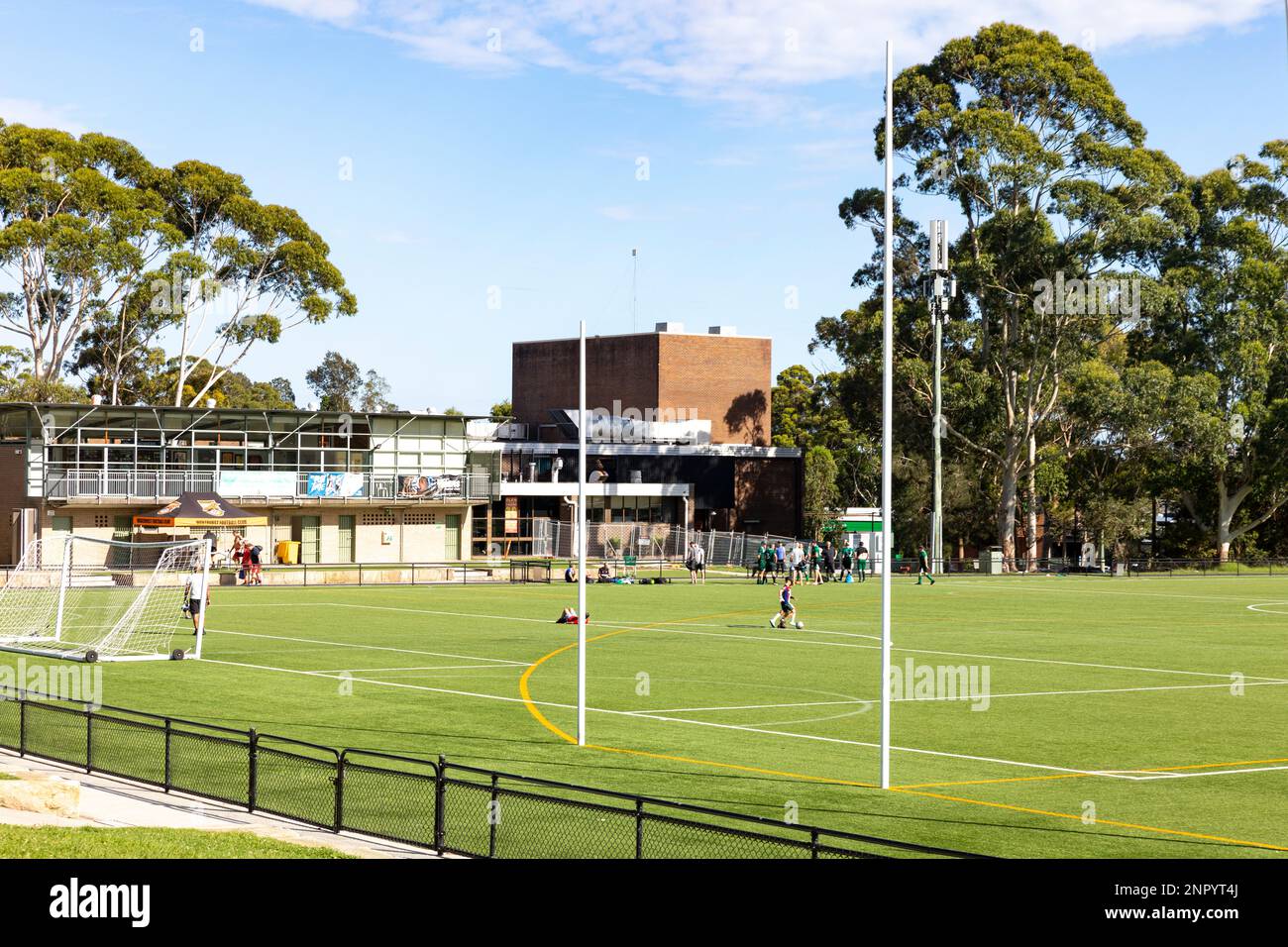 Sports field australia hi-res stock photography and images - Alamy