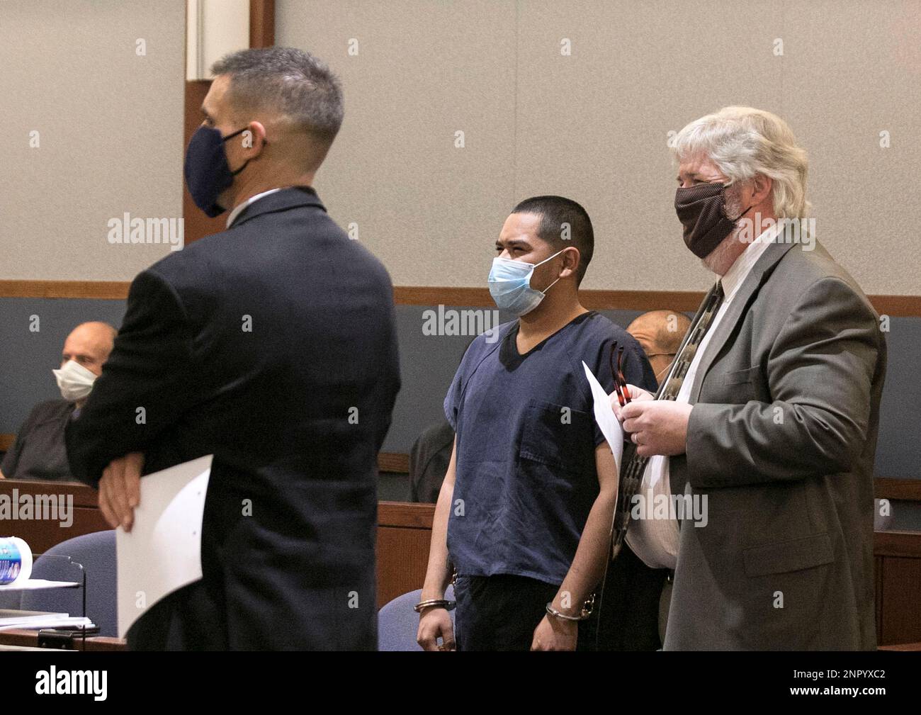 Edgar Samaniego, charged in shooting of Las Vegas police officer ...