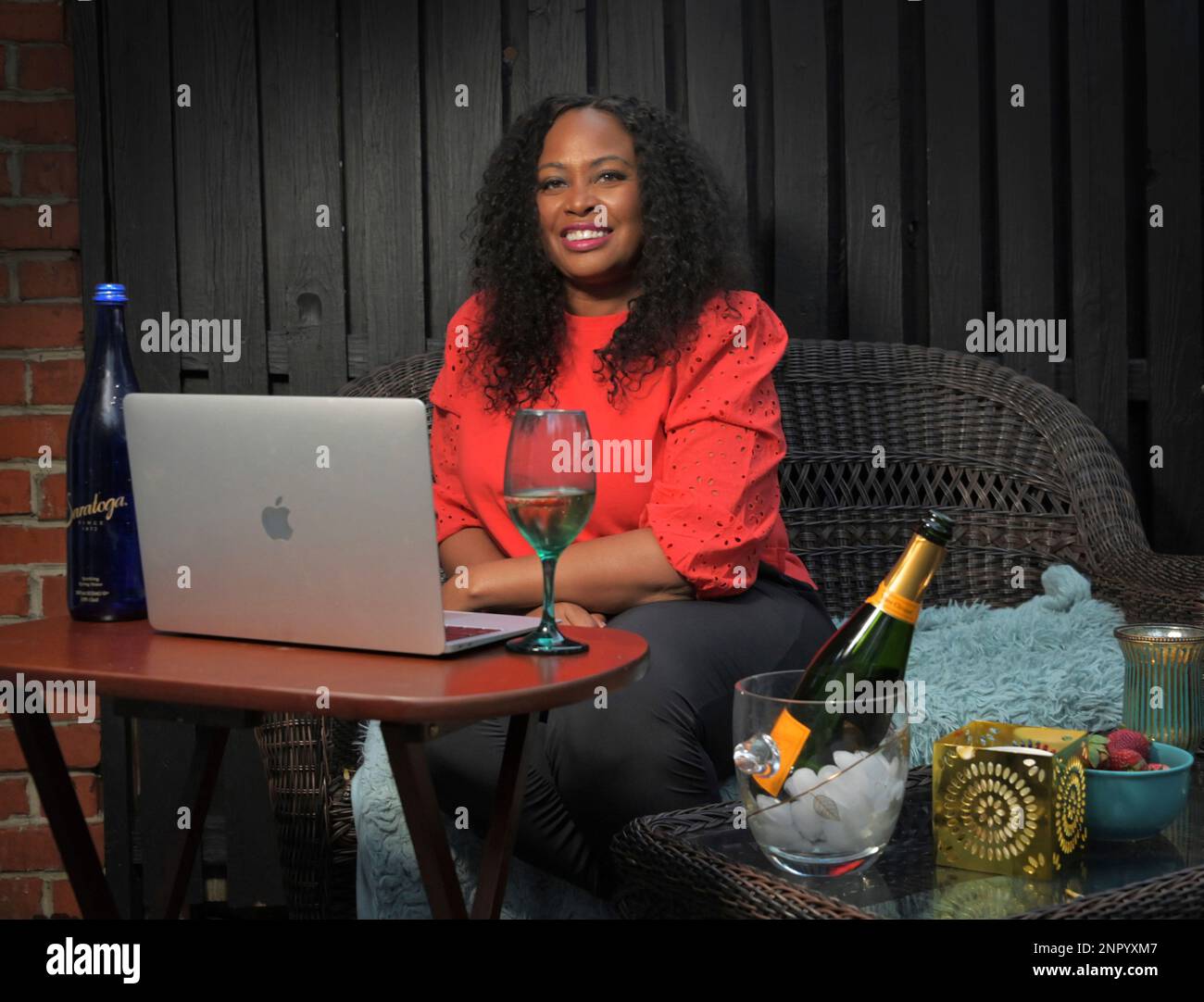 In this May 2, 2020 photo, Robyn Murphy, one of the organizers of Girl ...