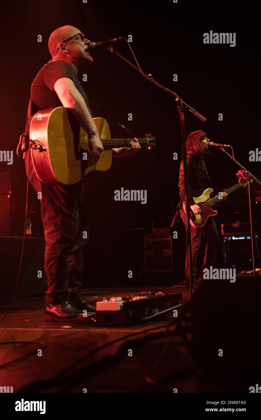 Pixies, alternative rock band from Boston, USA, performing live at the ...