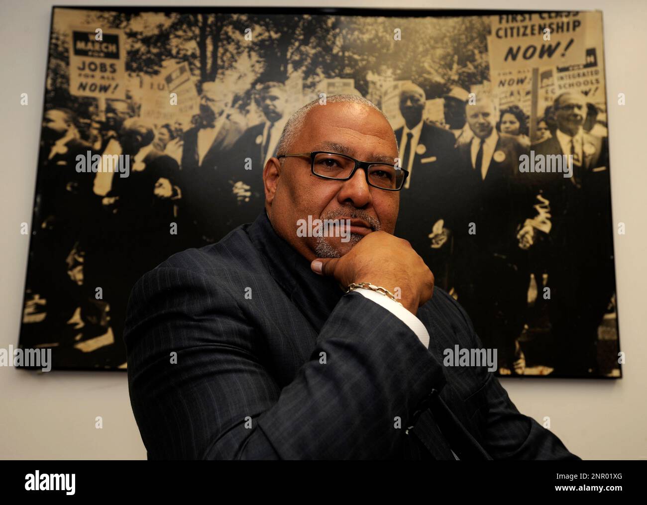 This Monday, Aug. 26, 2013 photo shows the Rev. Horace Sheffield III in ...