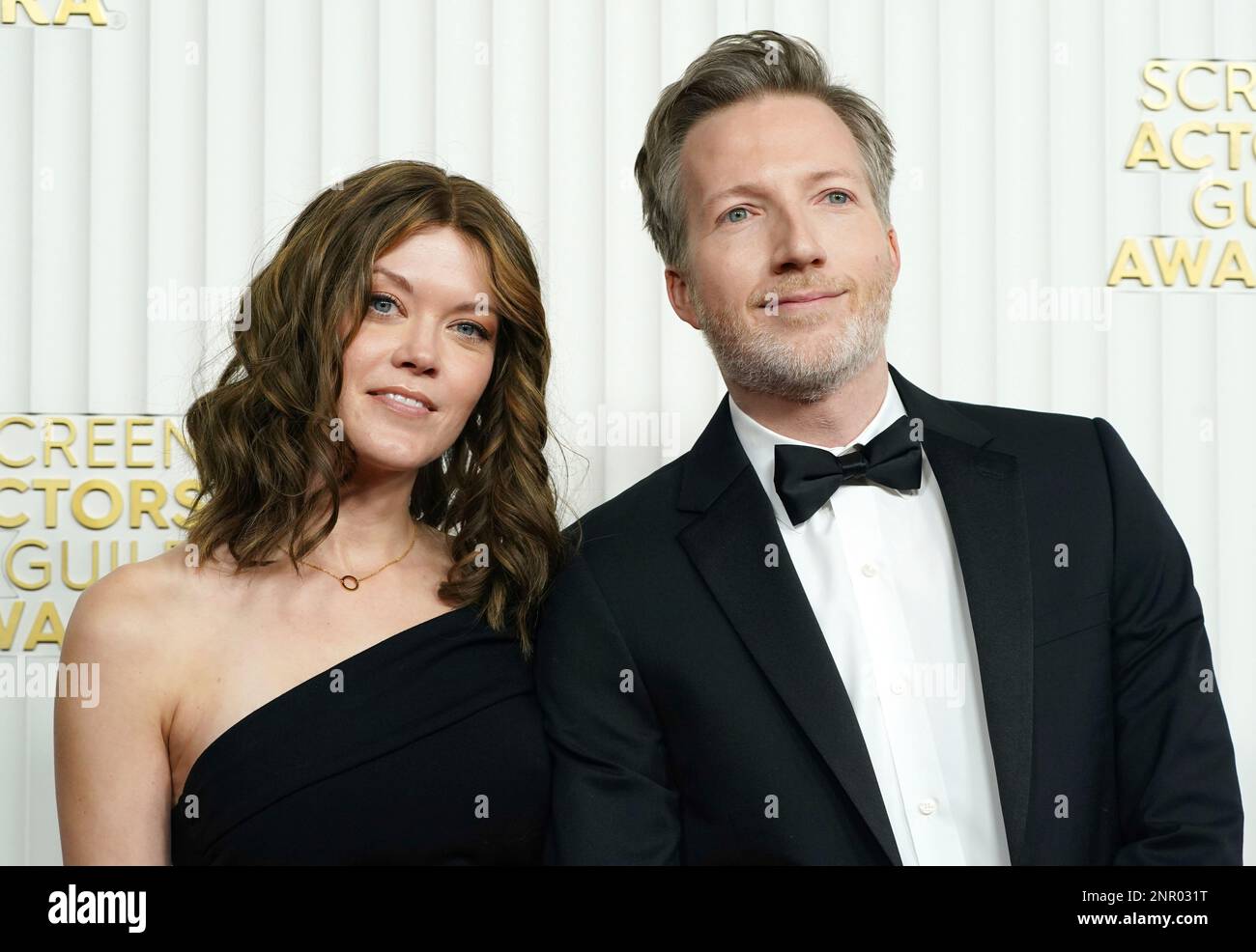 Hayley Lovitt, left, and Kevin L. Johnson arrive at the 29th annual ...