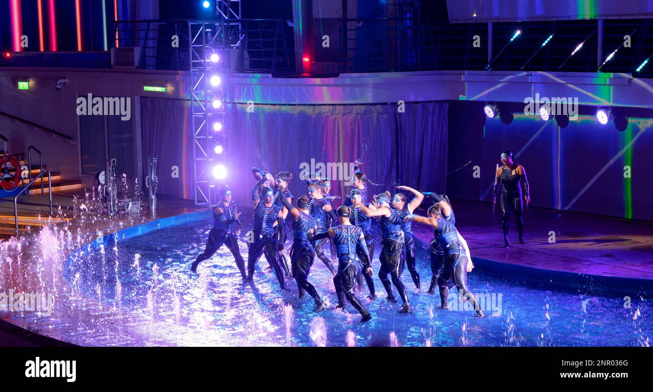 MIAMI, FLORIDA - January 29, 2023: Royal Caribbean operate over 25 ...