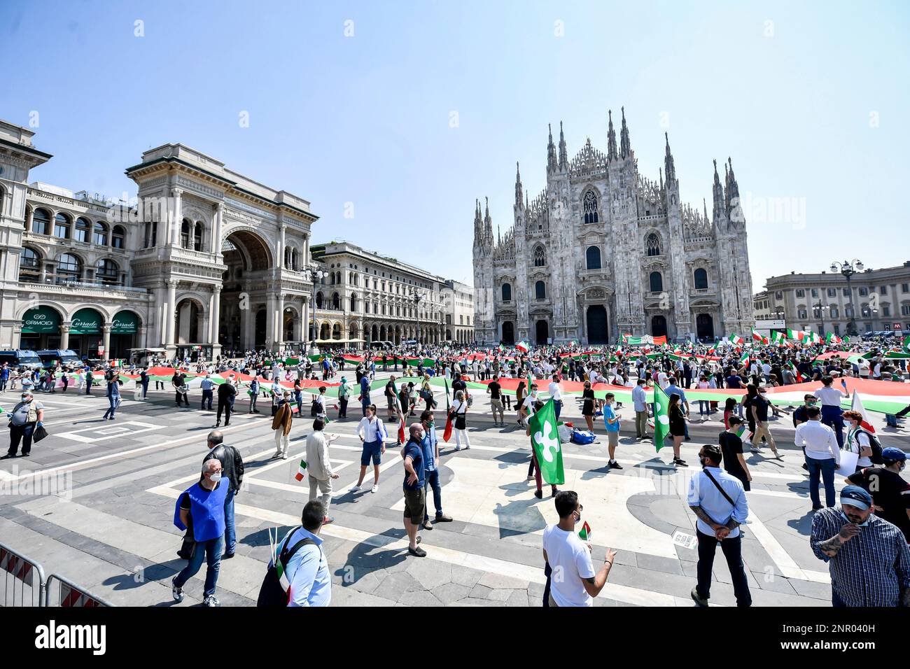 People stage an anti-government protest set by the center-right ...