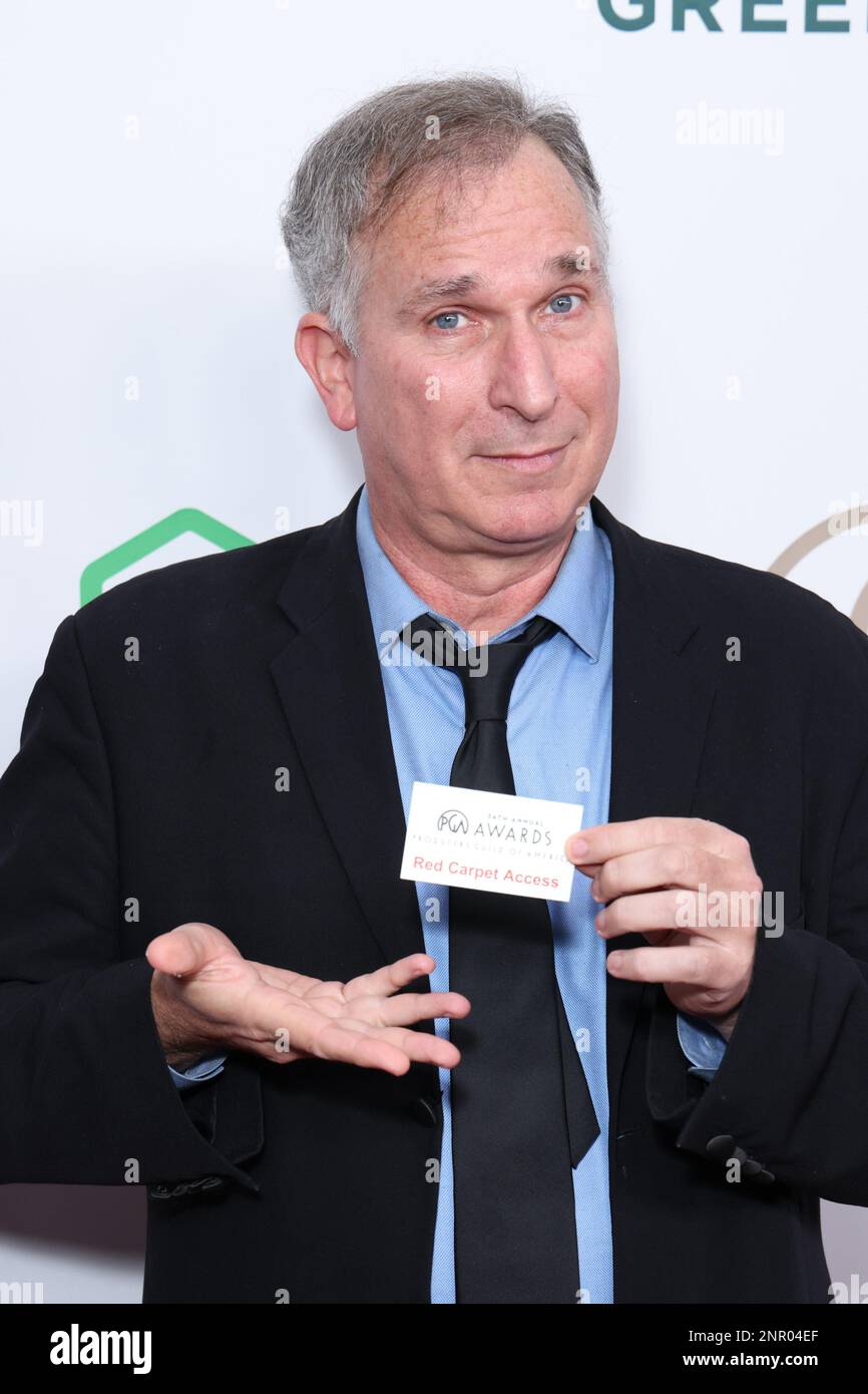 Wayne Federman attends the 2023 Producers Guild Awards at The Beverly ...