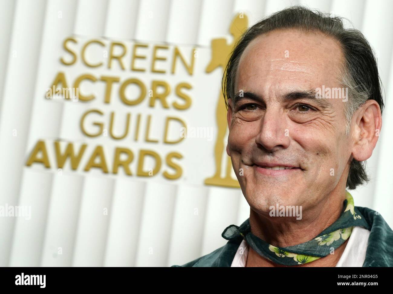 Damian Young arrives at the 29th annual Screen Actors Guild Awards on Sunday, Feb. 26, 2023, at ...