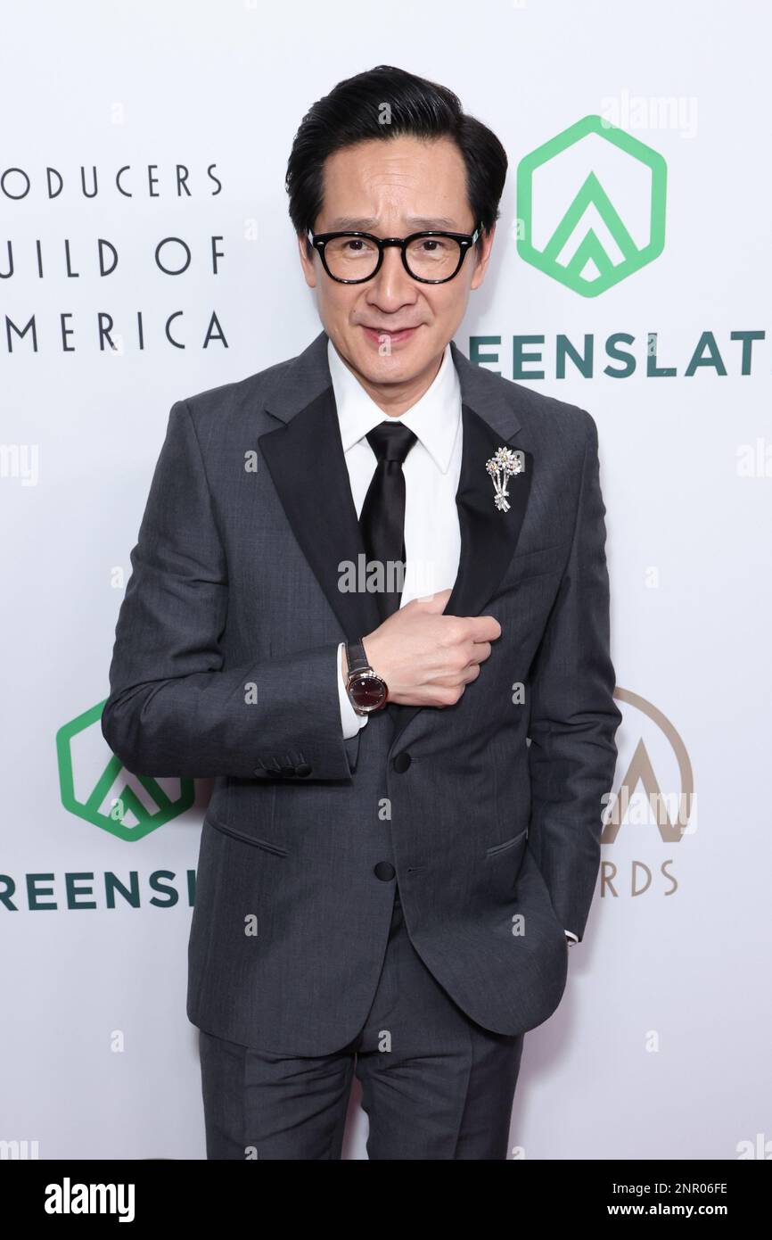 Ke Huy Kwan attends the 2023 Producers Guild Awards at The Beverly ...