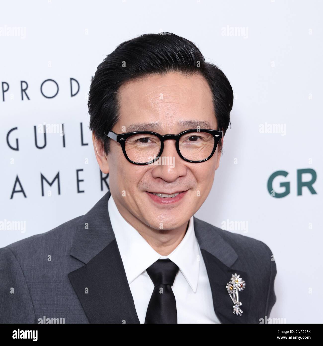Ke Huy Kwan attends the 2023 Producers Guild Awards at The Beverly ...