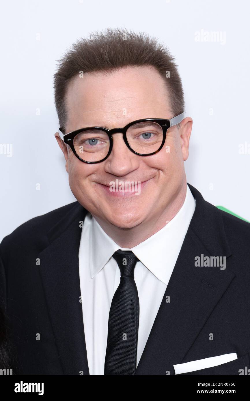 Brendan Fraser attends the 2023 Producers Guild Awards at The Beverly Hilton on February 25 ...