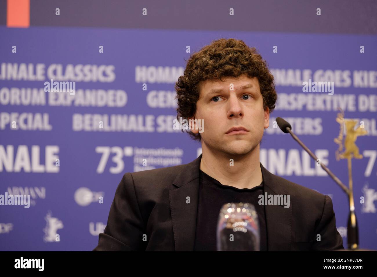 (L to R) Sierra Leone born actor Sallieu Sesay, US actor Adrien Brody ...