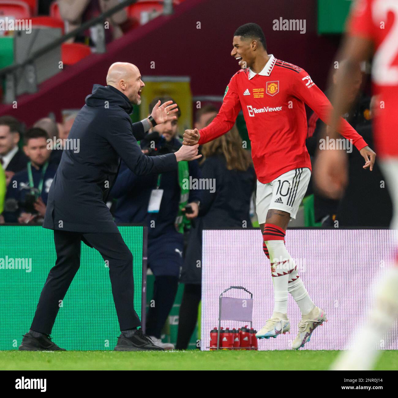 London, UK. 26th Feb, 2023. 26 Feb 2023 - Manchester United v Newcastle United - Carabao Cup ...