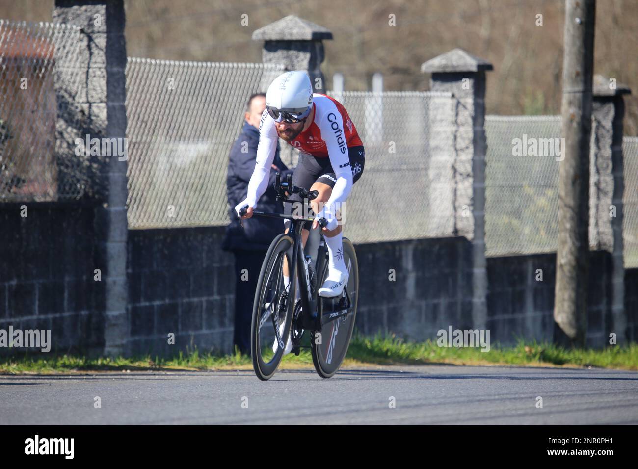 Teo, SPAIN: Cofidis rider Simon Geschke during the 4th Stage of O Gran ...