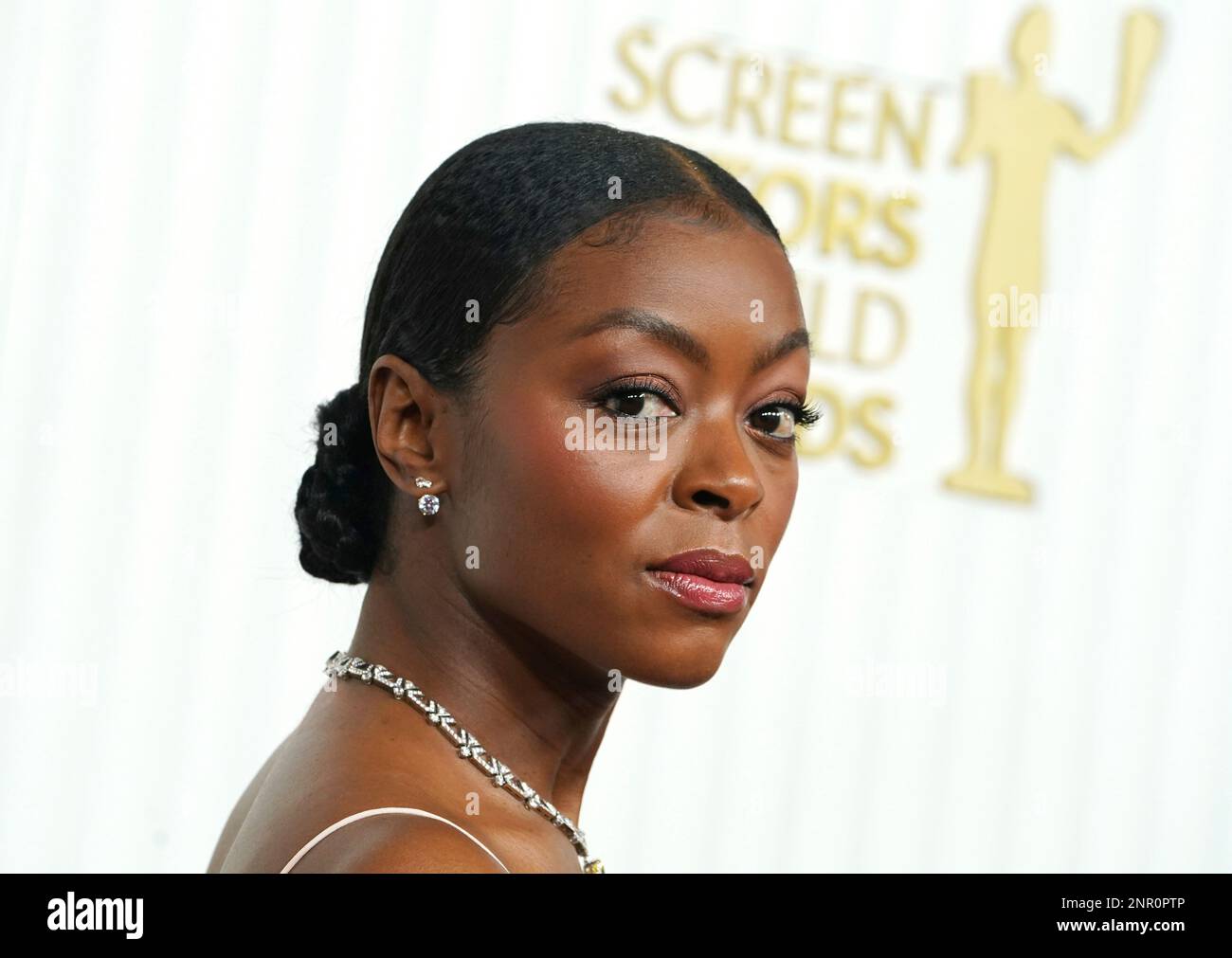 Danielle Deadwyler arrives at the 29th annual Screen Actors Guild ...