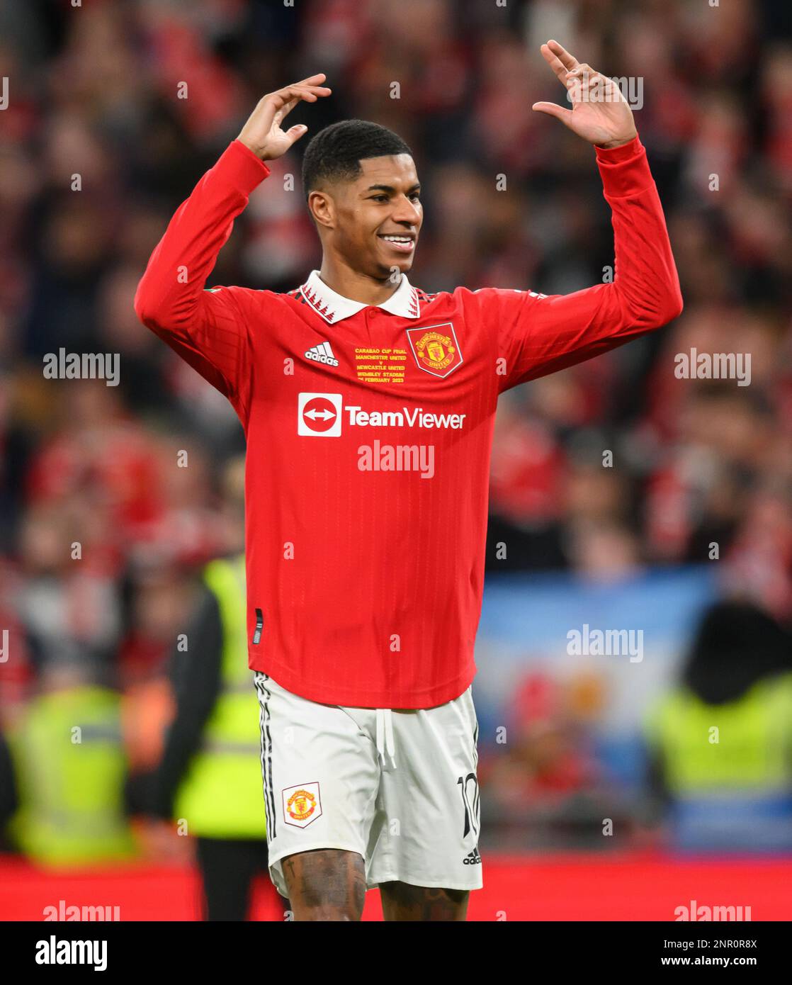 London, UK. 26th Feb, 2023. 26 Feb 2023 - Manchester United v Newcastle United - Carabao Cup ...