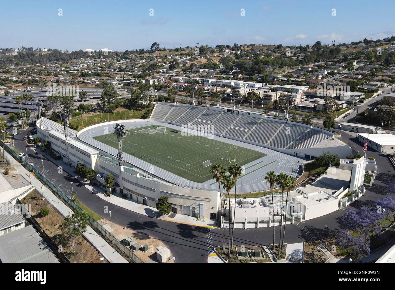 General overall view of Weingart Stadium (formerly ELAC Stadium) on the ...