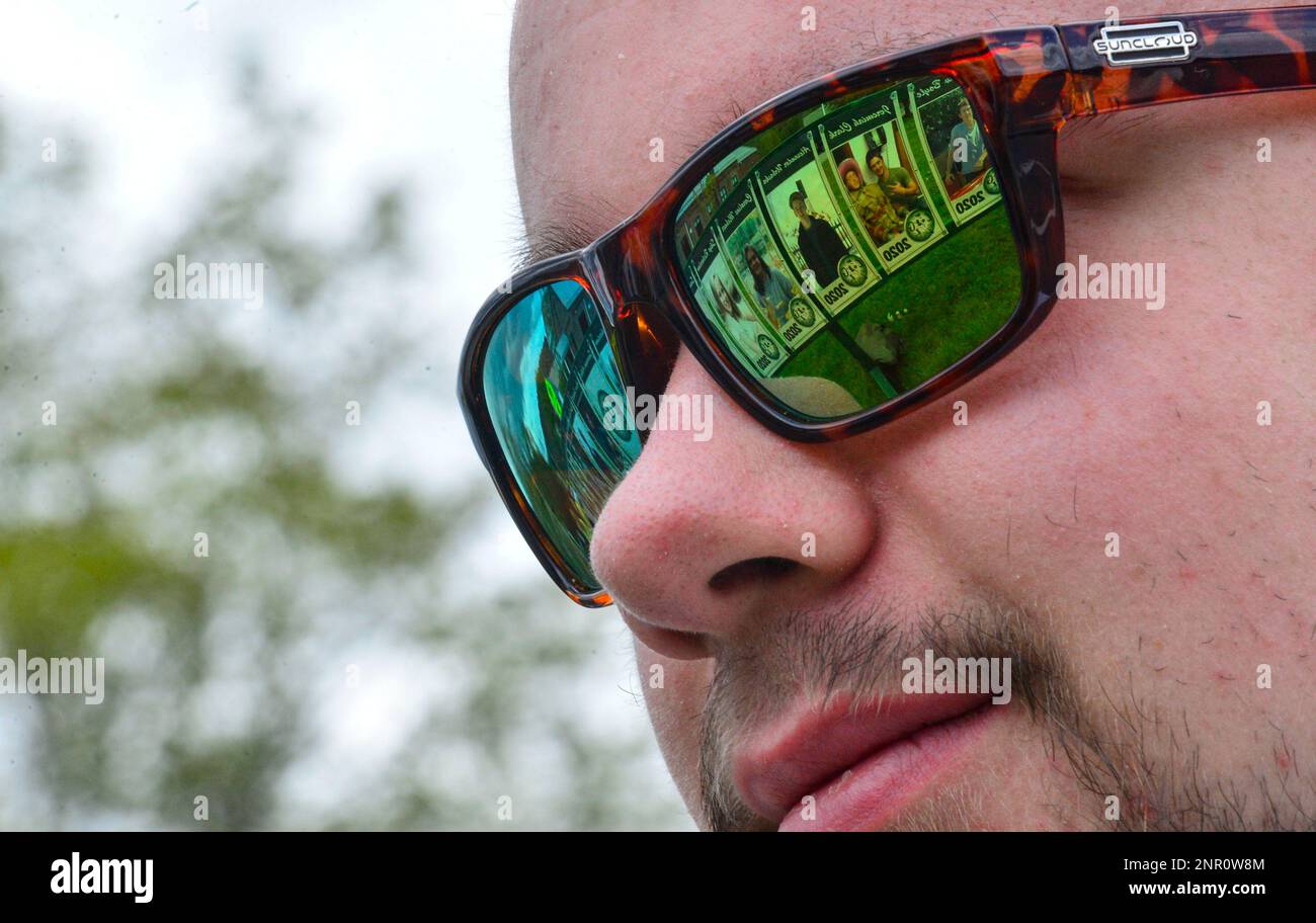 Conall Halvey, a senior at Leland & Gray Union Middle and High School ...