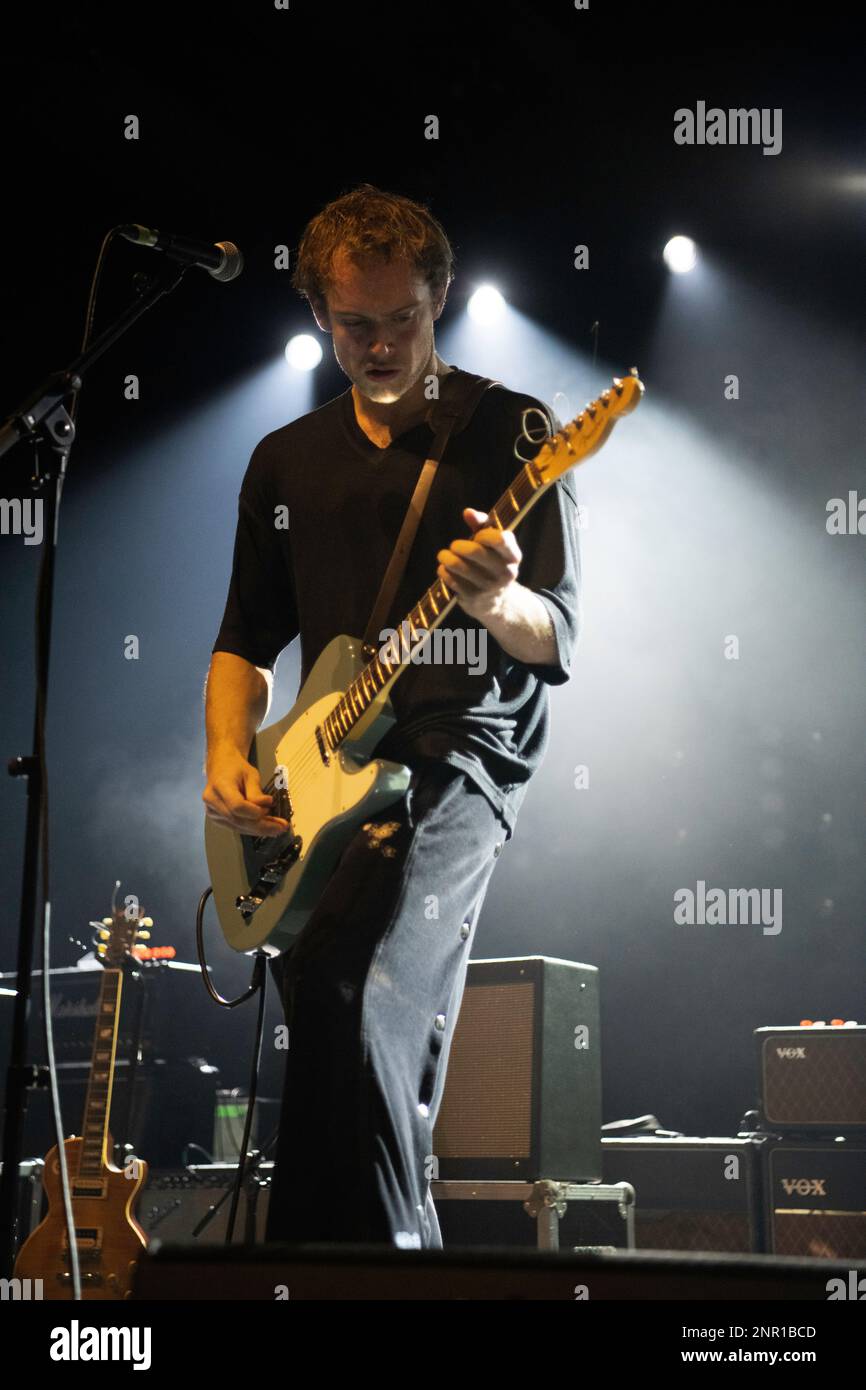 Wunderhorse, indie project of British Jacob Slater, performing at the ...