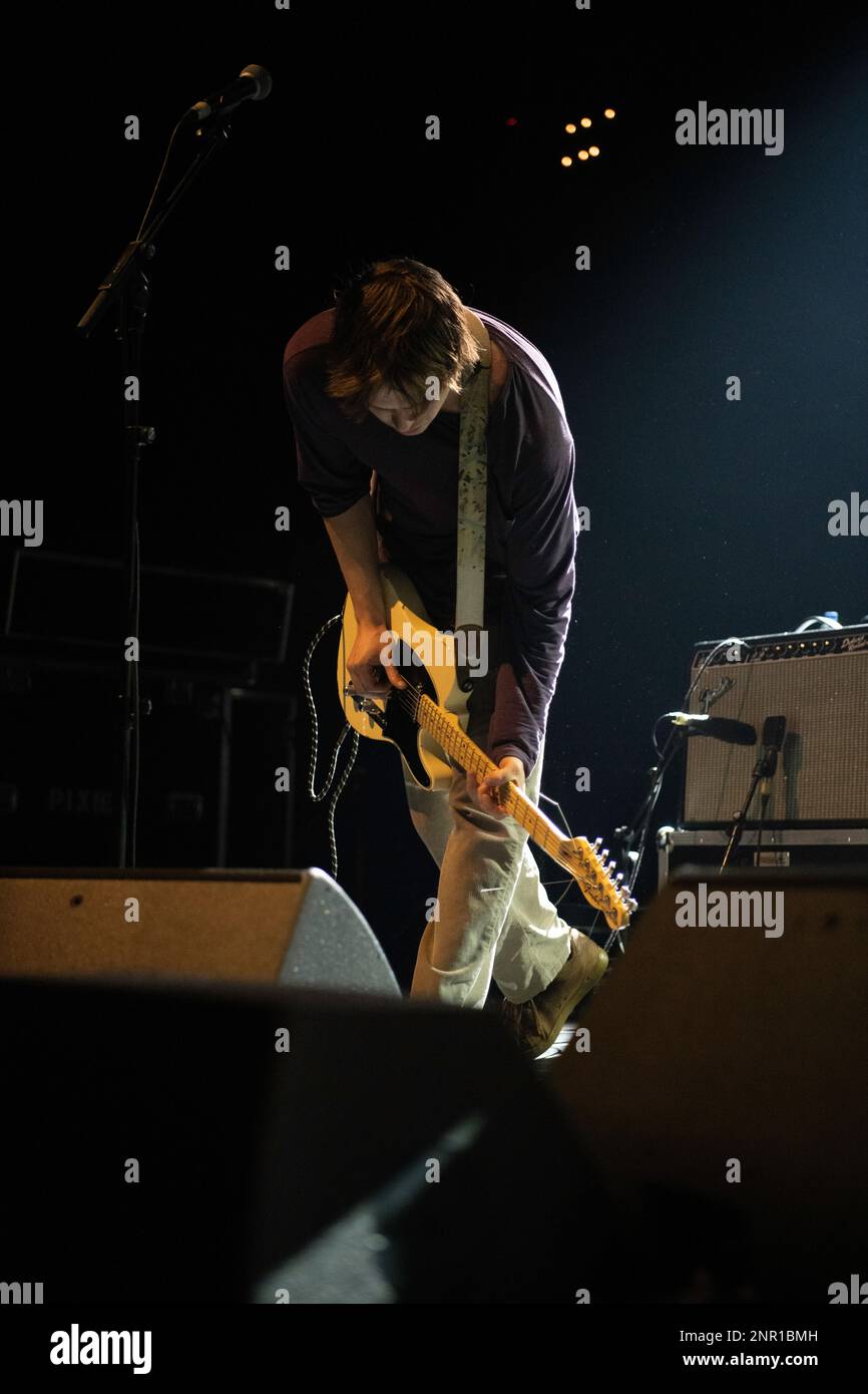 Wunderhorse, indie project of British Jacob Slater, performing at the ...