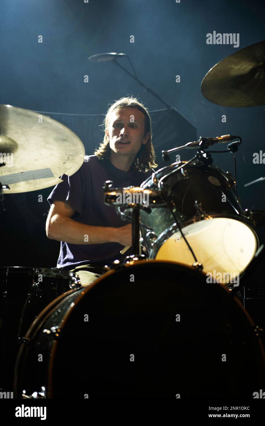 Wunderhorse, indie project of British Jacob Slater, performing at the ...