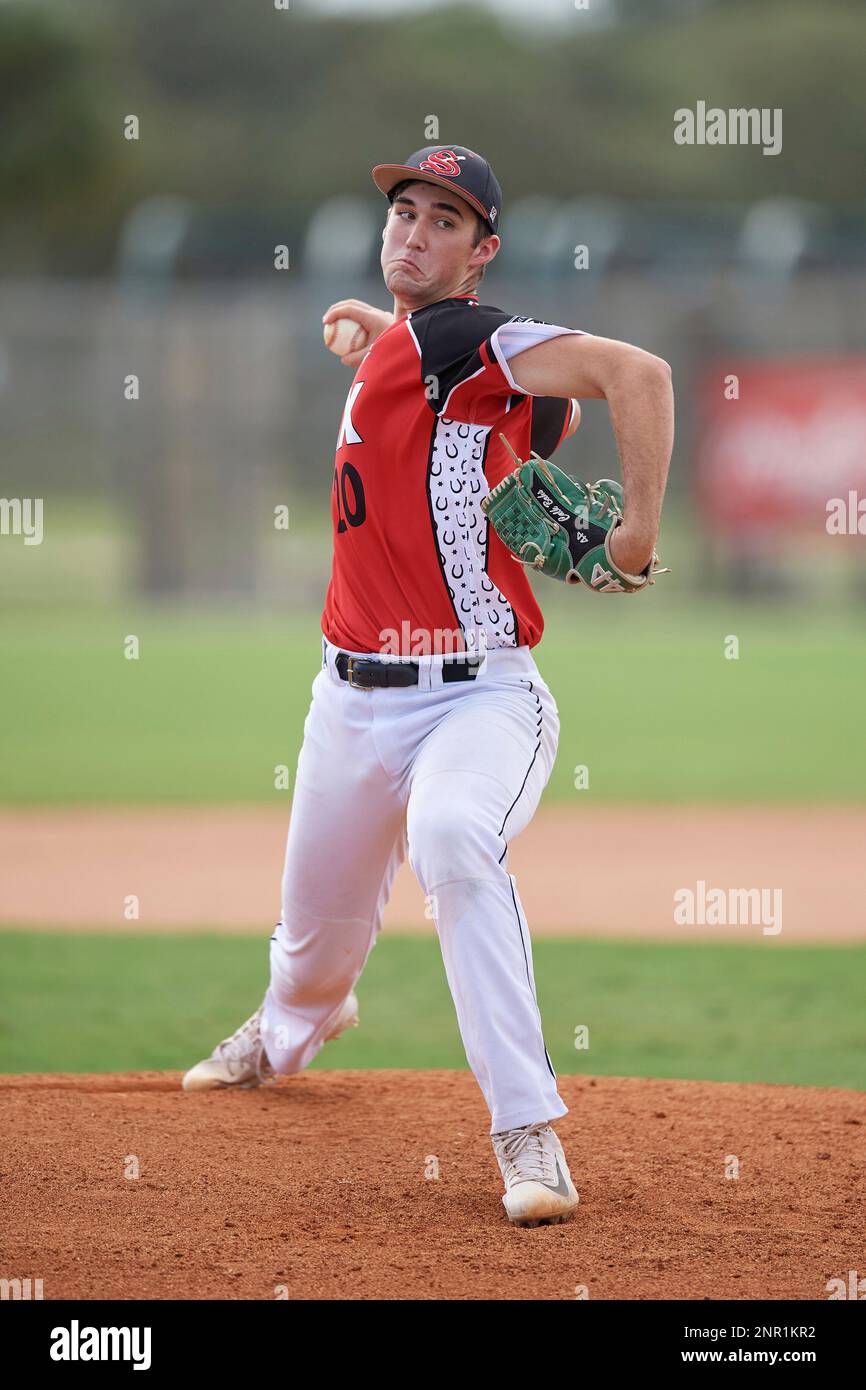 Kaden Calkins (20) during the WWBA World Championship at the Roger Dean ...