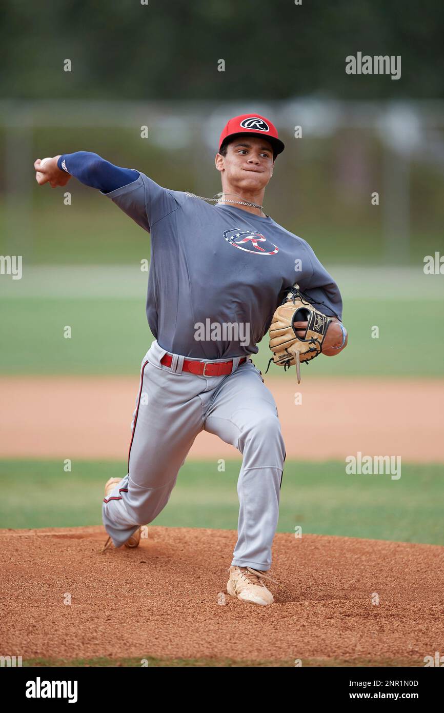 Masyn Winn (16) during the WWBA World Championship at the Roger Dean ...