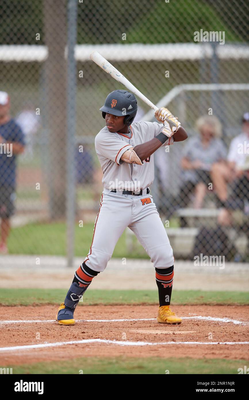 Termarr Johnson (34) during the WWBA World Championship at the Roger Dean Complex on October 11 ...