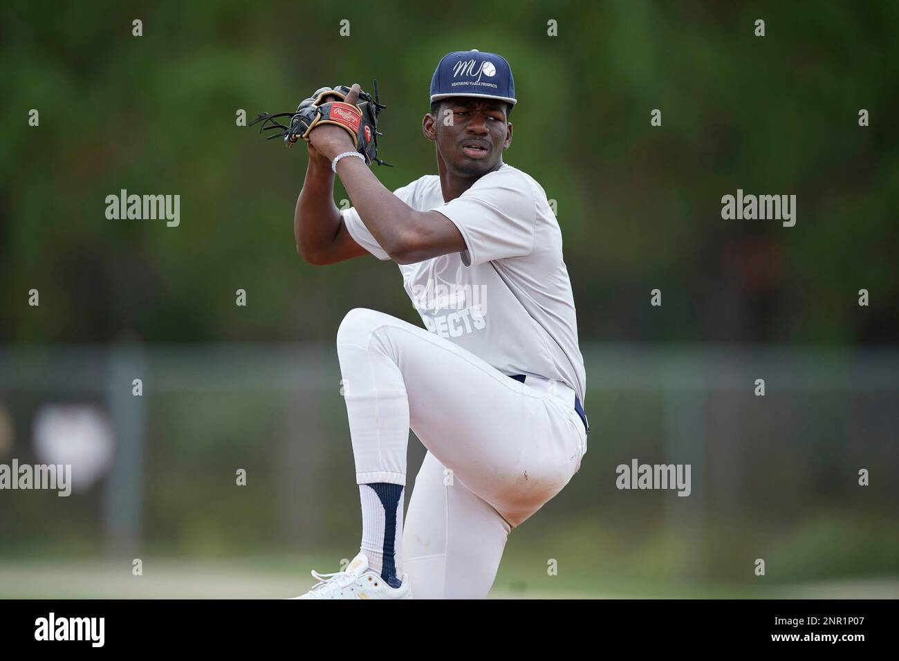 Donye Evans (16) during the WWBA World Championship at the Roger Dean ...