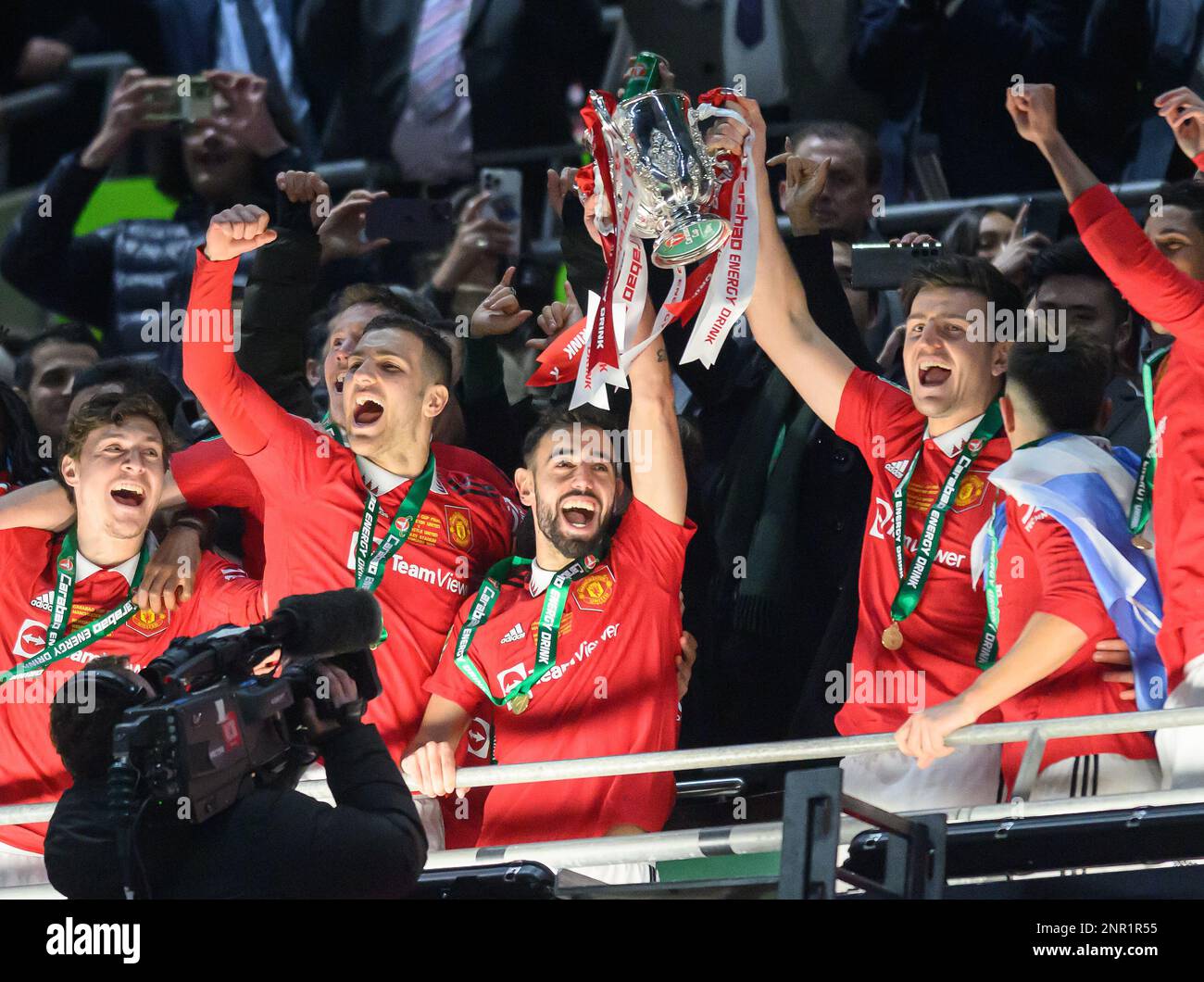 London, UK. 26th Feb, 2023. 26 Feb 2023 - Manchester United v Newcastle United - Carabao Cup ...