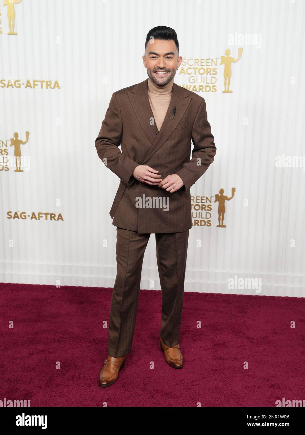 Los Angeles, USA. 26th Feb, 2023. Denny Directo arrives at the 29th ...