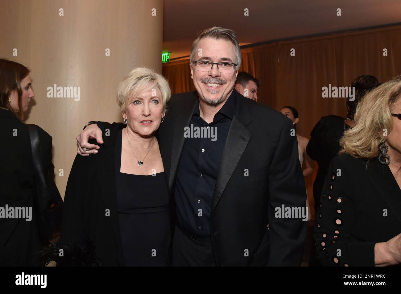 Holly Rice, left, and Vince Gilligan attend the 29th annual Screen ...
