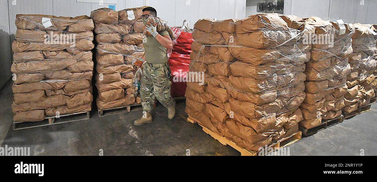 U.S. Army Spc. Gregory Romero, with the Arizona Army National Guard ...