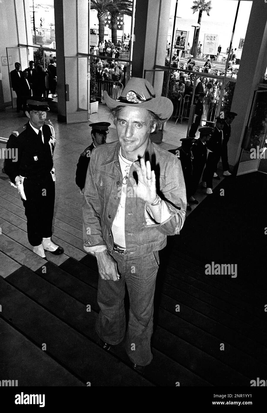 In this May 17, 1976 file photo director and actor Dennis Hopper ...