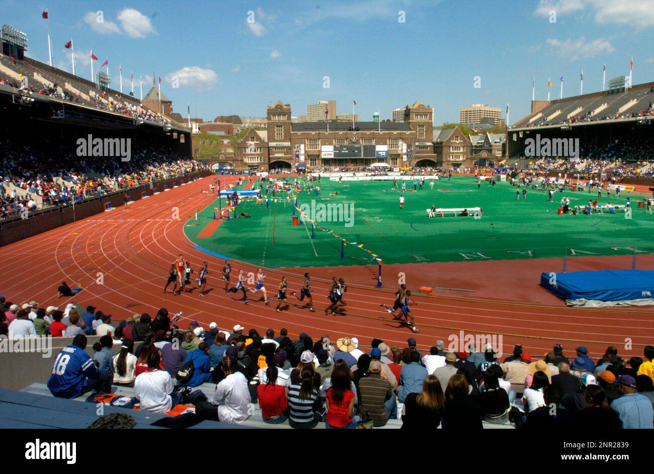 General view of Franklin Field at the University of Pennsylvania, site ...