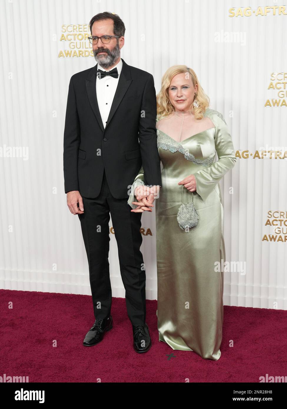 Los Angeles, USA. 26th Feb, 2023. Eric White and Patricia Arquette ...