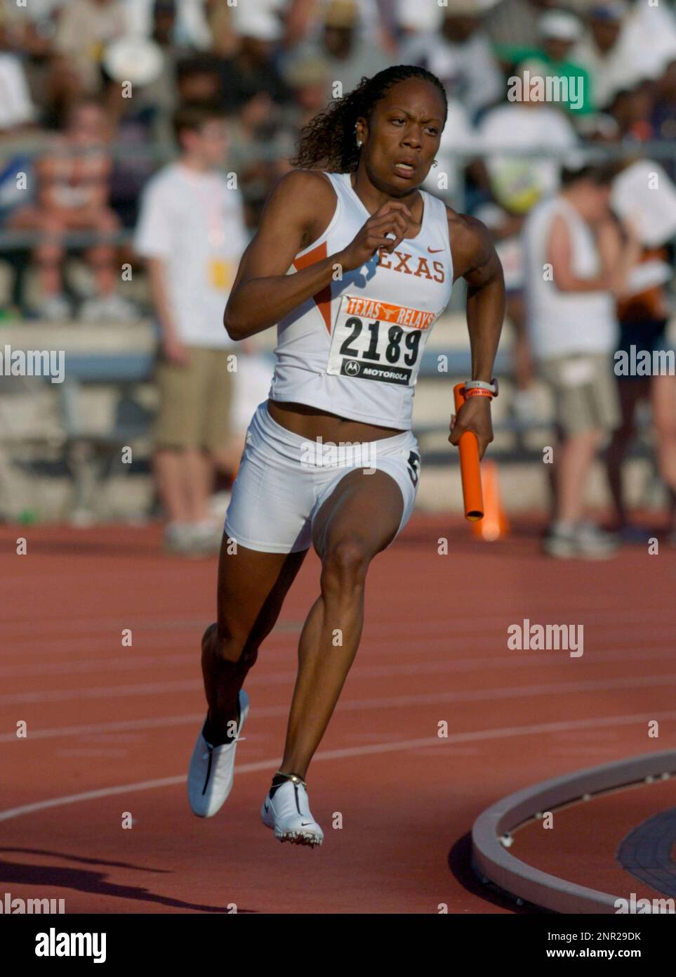 Sanya Richards aka Sanya Richards-Ross anchors Texas women's 1,600 ...